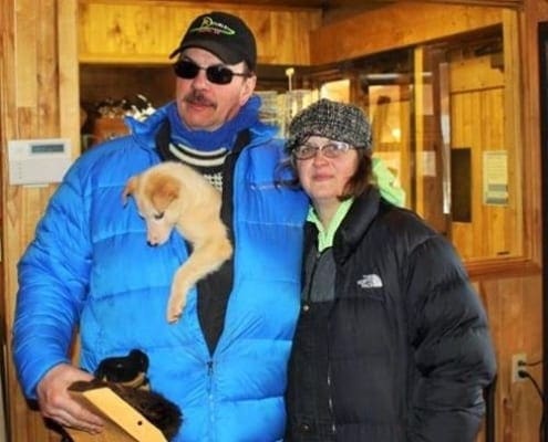 Meet Al and Tanjala Eischens: Sled Dog Racing for a Faster Cure ...